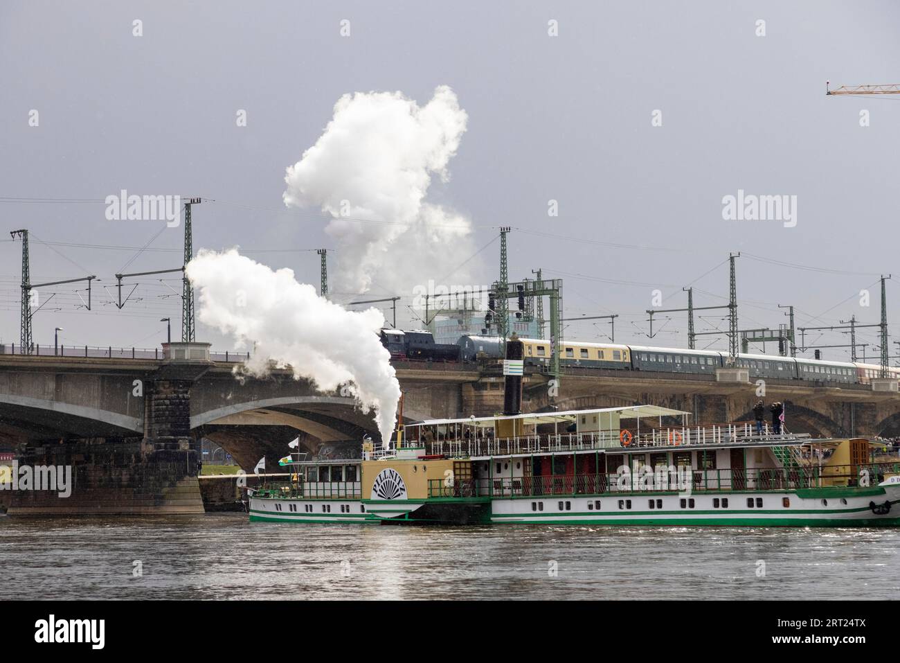 Steam train ghost hi-res stock photography and images - Alamy