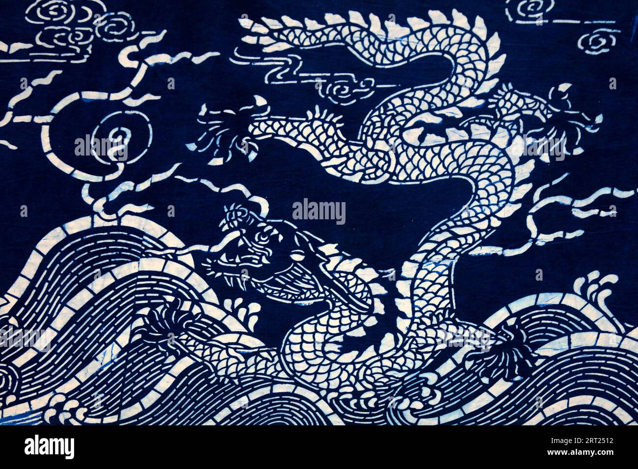 Chinese traditional batik works Stock Photo - Alamy