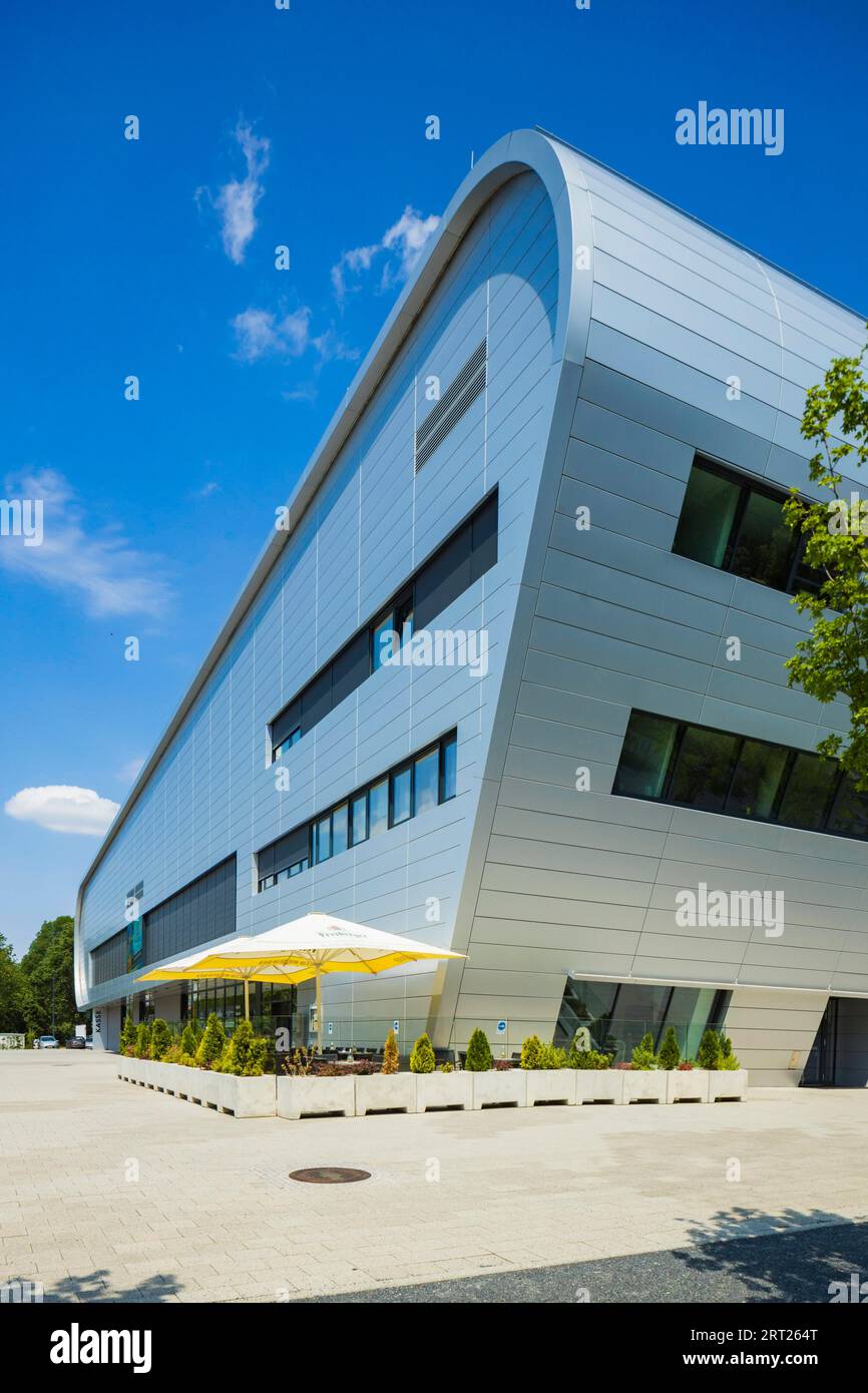 The BallsportArena Dresden is a multi-purpose hall in Dresden, the ...