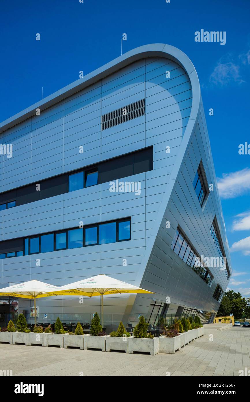 The BallsportArena Dresden is a multi-purpose hall in Dresden, the ...