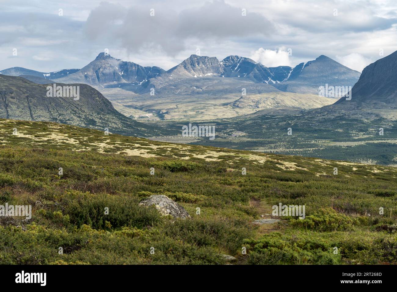Mountains in Rondane national park, Norway Stock Photo - Alamy