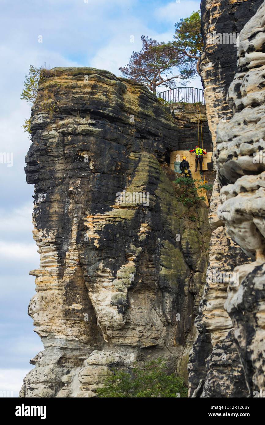 Bastei rocks hi-res stock photography and images - Alamy