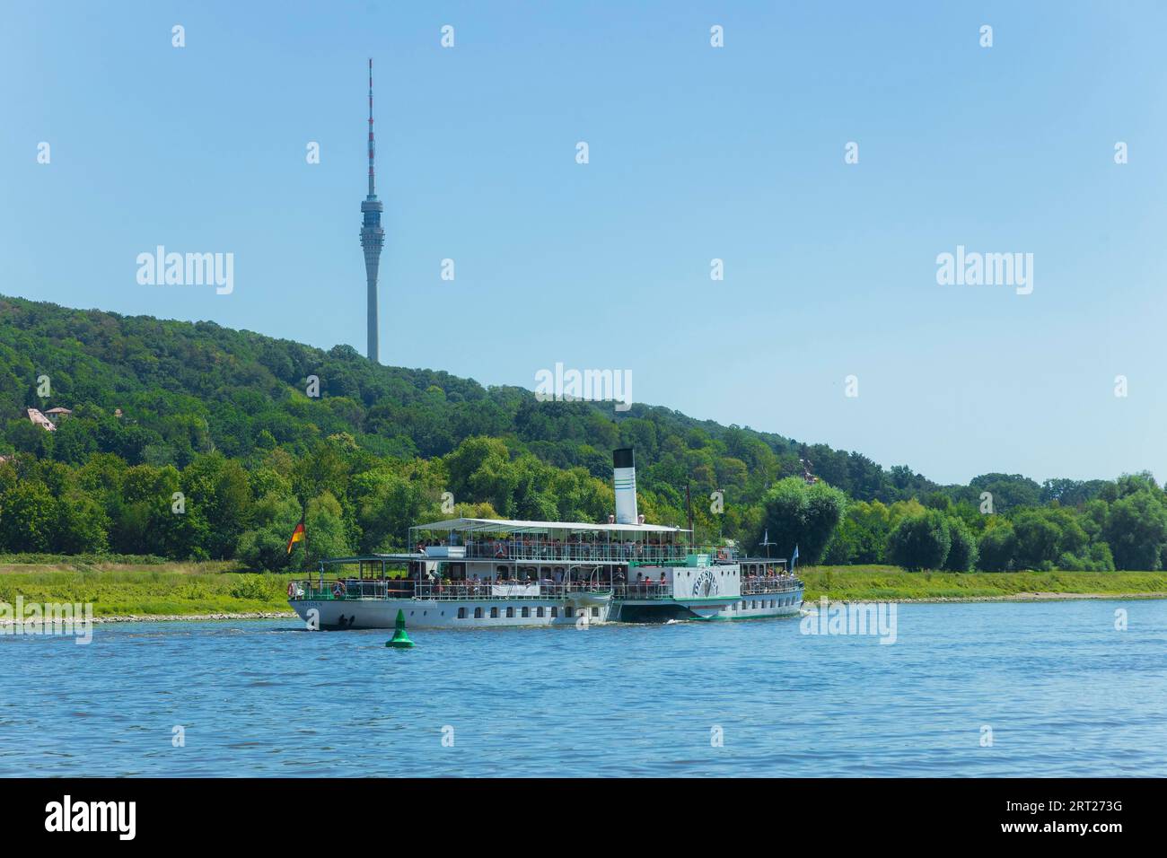Steamship Dresden from 1926 of the Saechsische ...