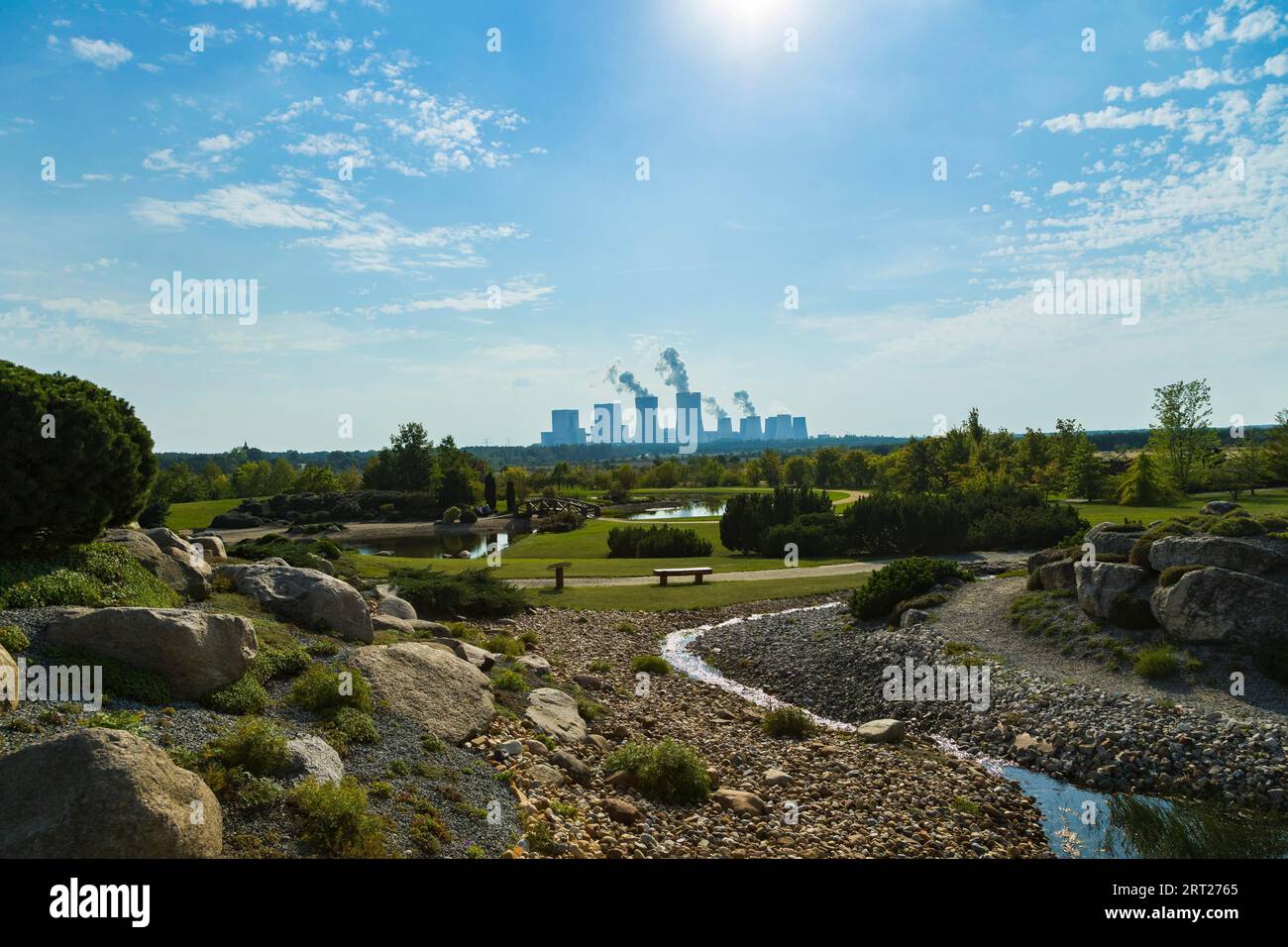 The Lusatian Foundlings Park Nochten is a landscape garden of about 20 ...