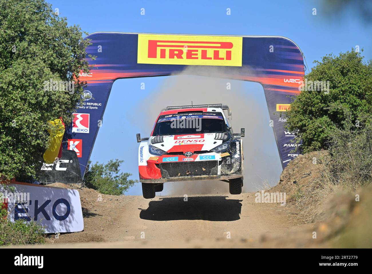 The Driver Kalle Rovanpera (Fin) and Jonne Halttunen (Fin) Of Team ...