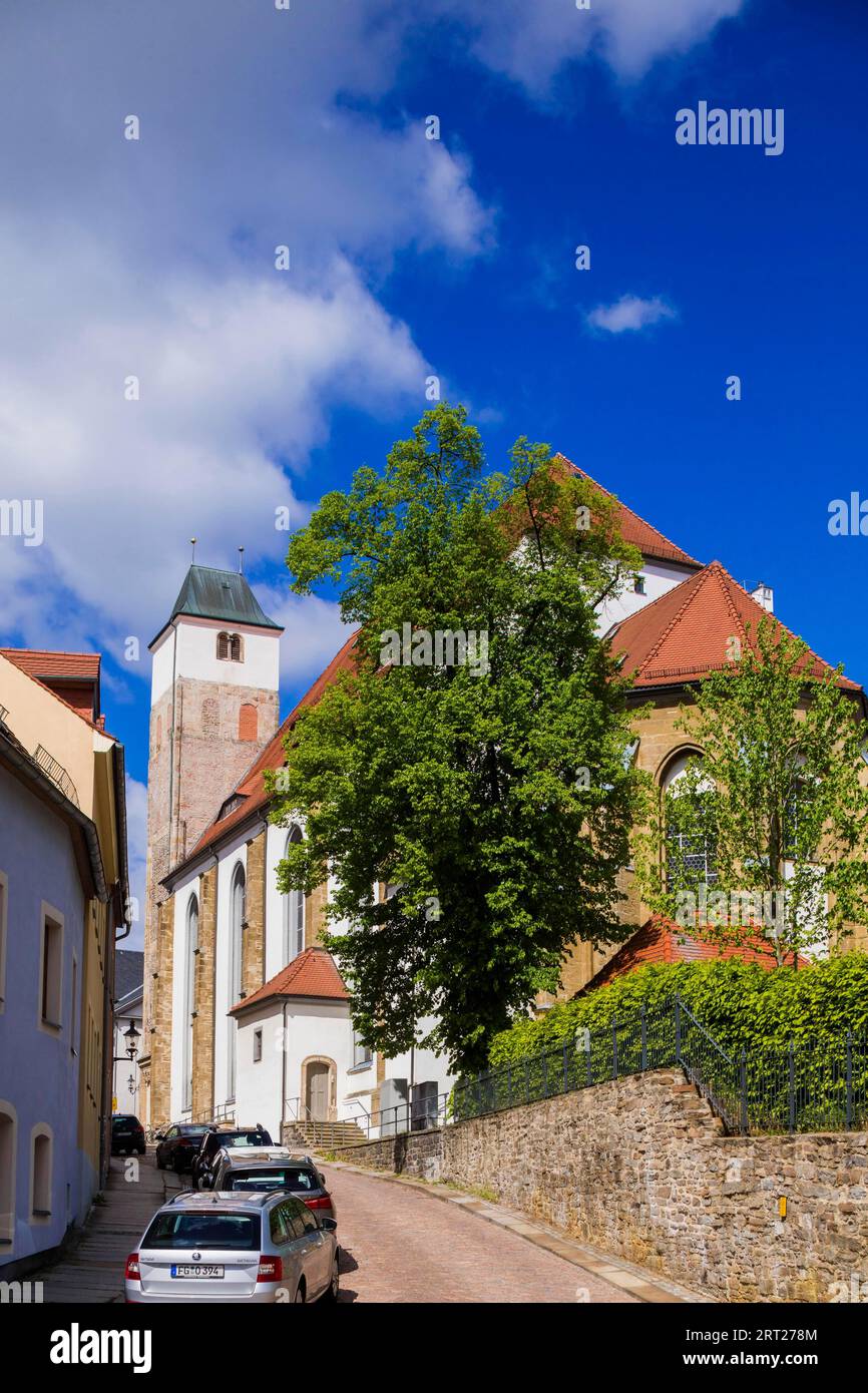 St. Nicholas Church in Freiberg Stock Photo - Alamy