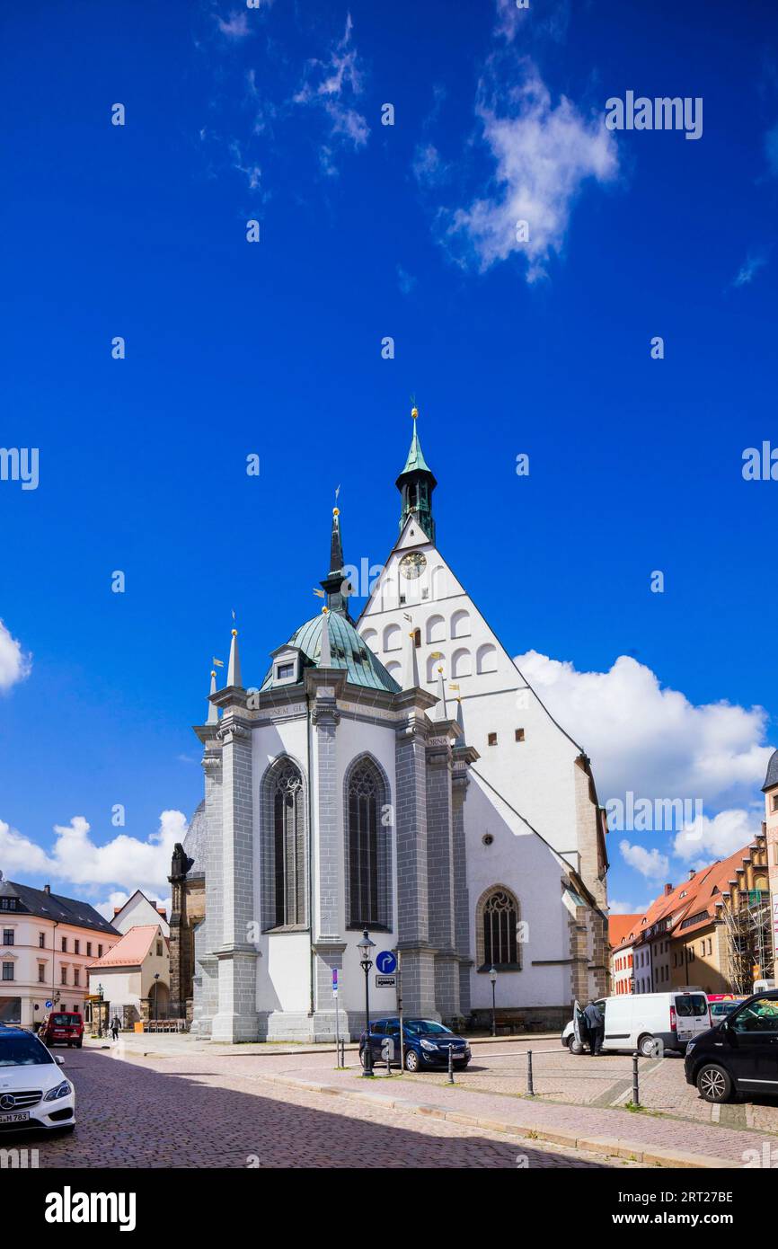 St. Mary's Cathedral in Freiberg Stock Photo - Alamy