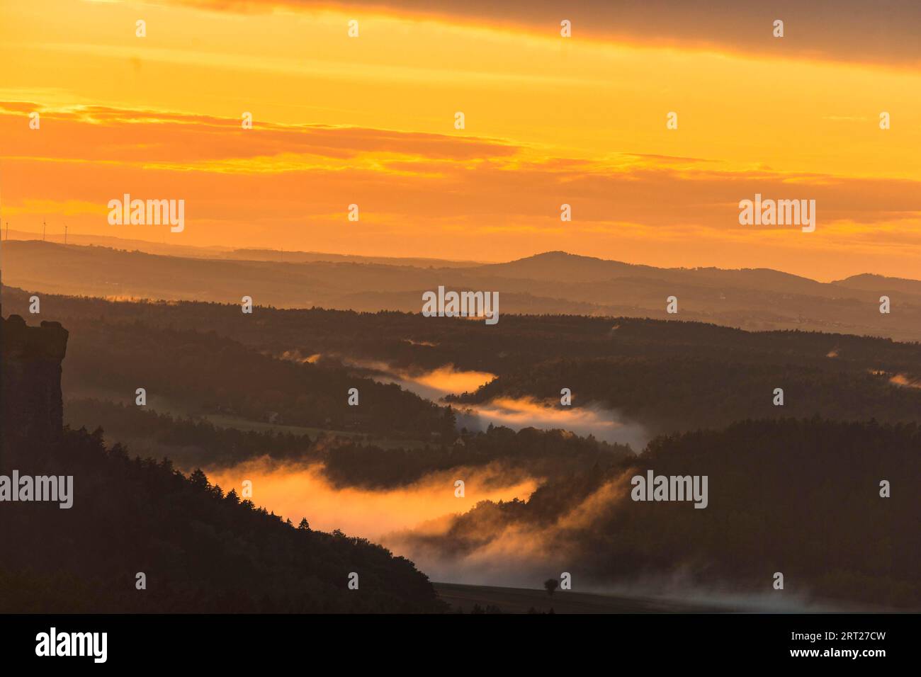 Landscape near Pfaffendorf Stock Photo - Alamy