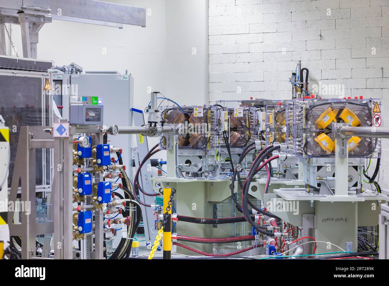 Onko Ray, research set-up, for magnetic fields in radiotherapy Stock ...