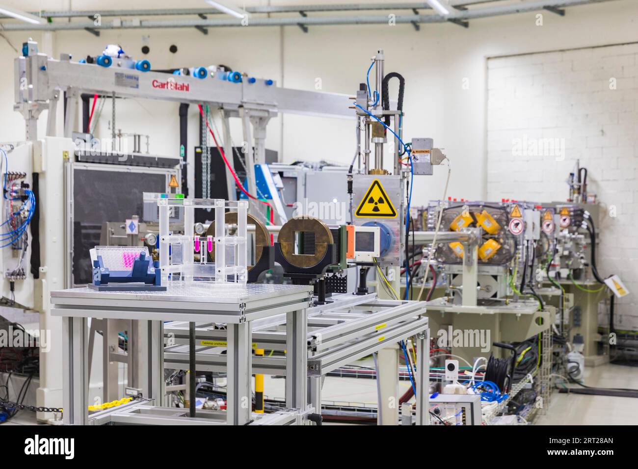 Onko Ray, research set-up, for magnetic fields in radiotherapy Stock ...