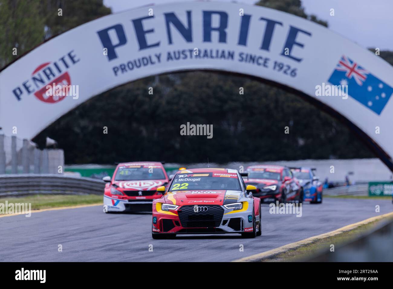 Melbourne, Australia. 10th Sep 2023. Iain McDougall (22) driving Audi ...