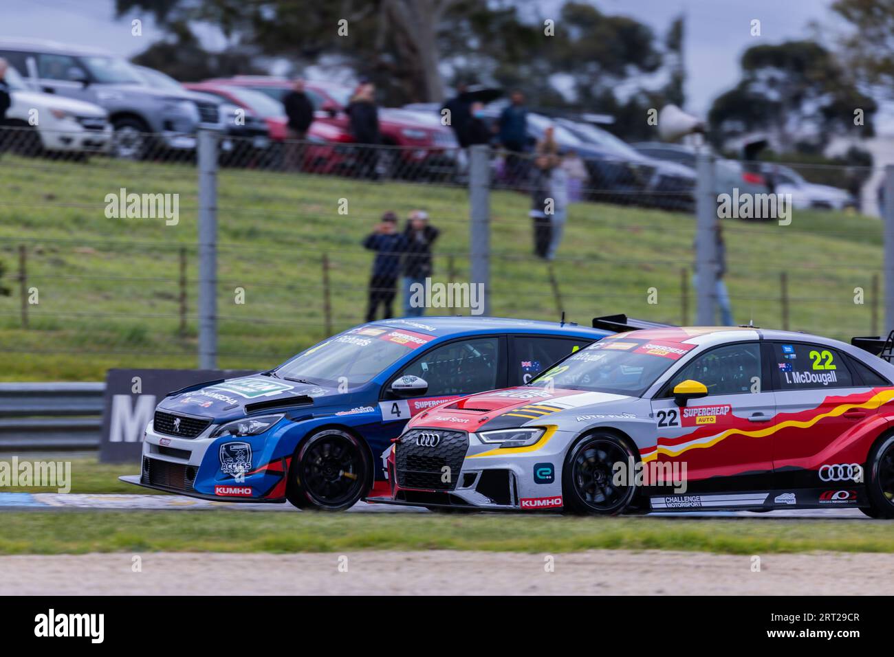 Melbourne, Australia. 10th Sep 2023. Iain McDougall (22) driving Audi ...
