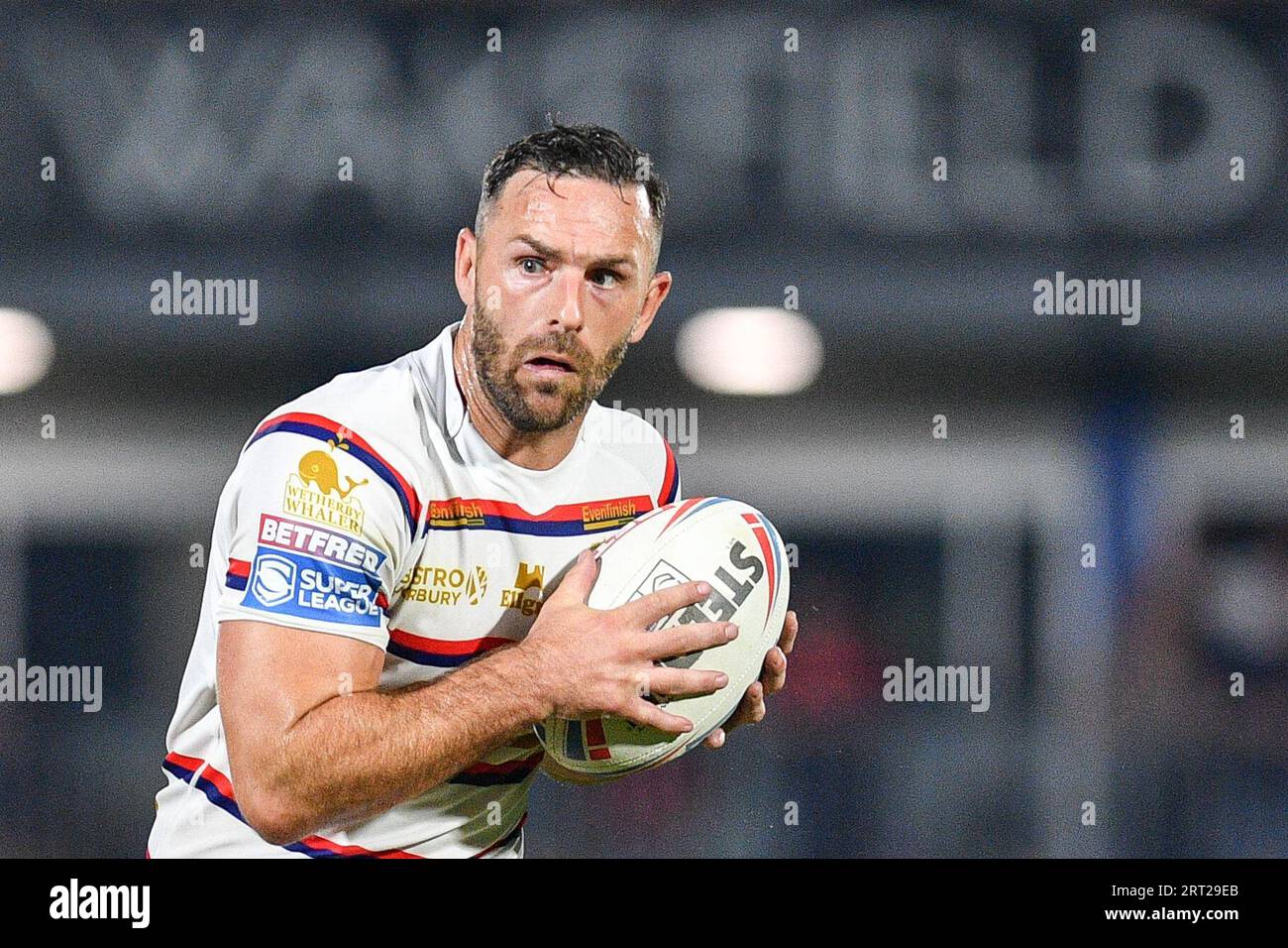 Wakefield, England - 8th September 2023 Wakefield Trinity's Luke Gale ...