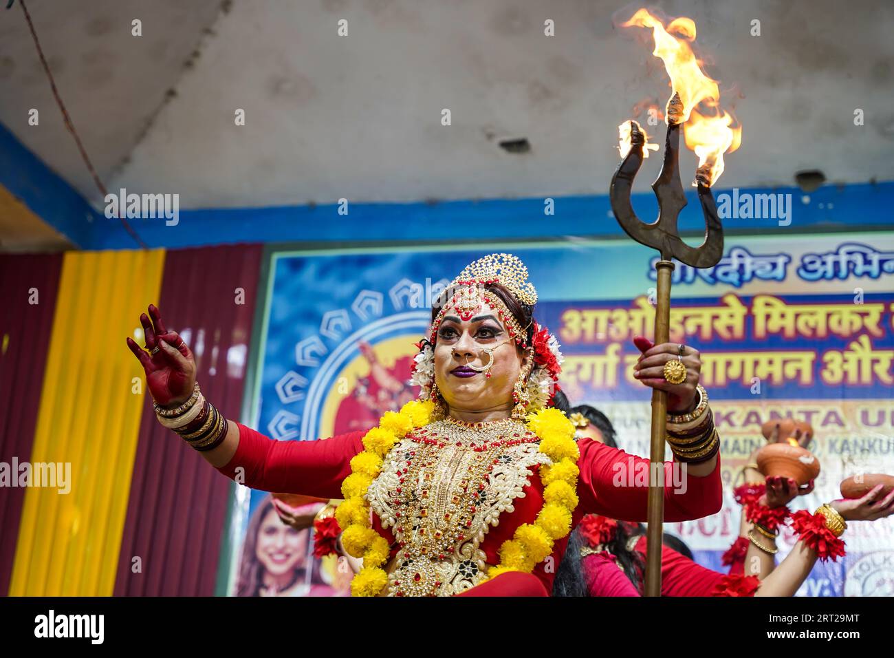 Arma Durga Trishul Maa Durga Is With Trishul Nd Shankha 🙏 Nd