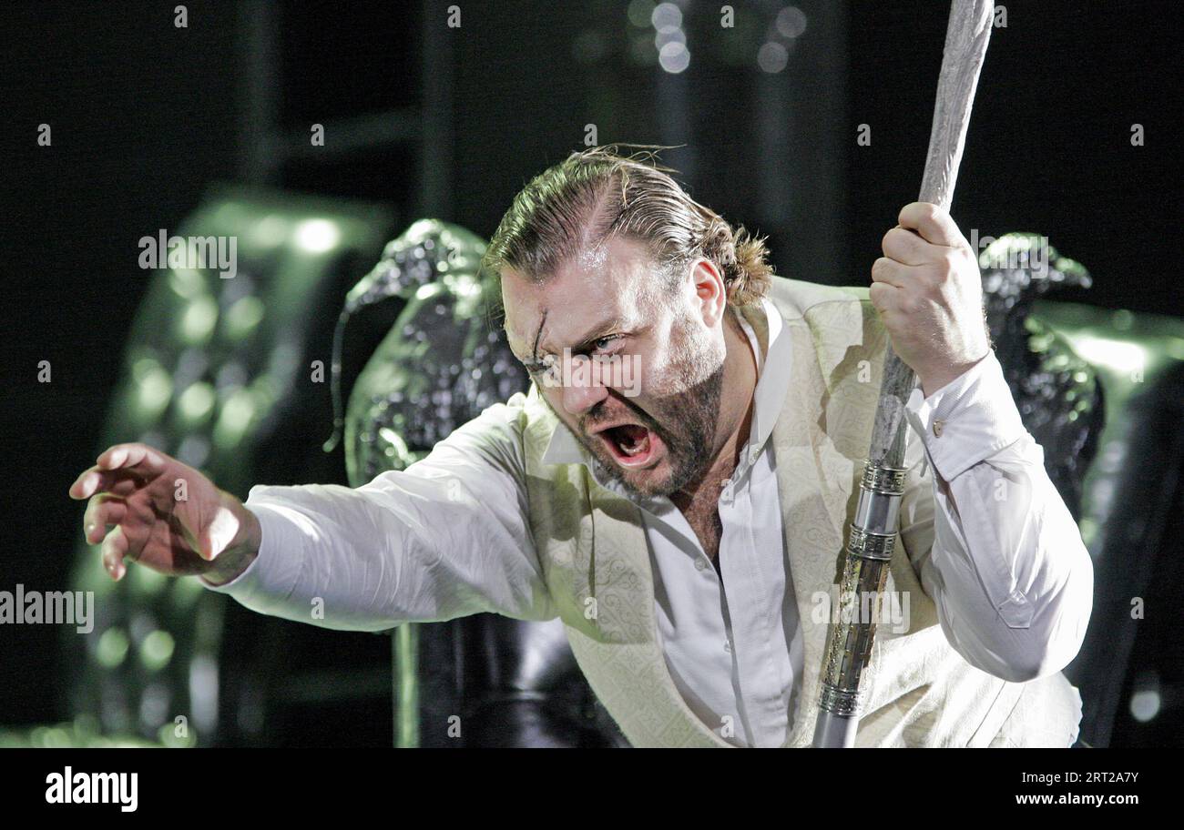 Bryn Terfel (Wotan) in DAS RHEINGOLD by Wagner at The Royal Opera ...