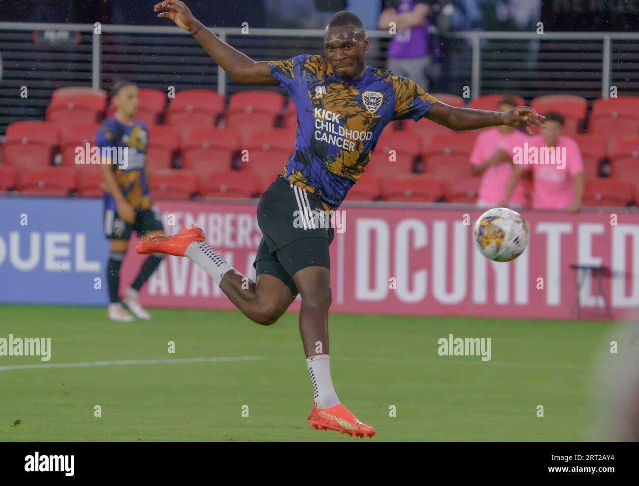 WASHINGTON, DC, USA - 09 SEPTEMBER, 2023: D.C. United forward Christian ...
