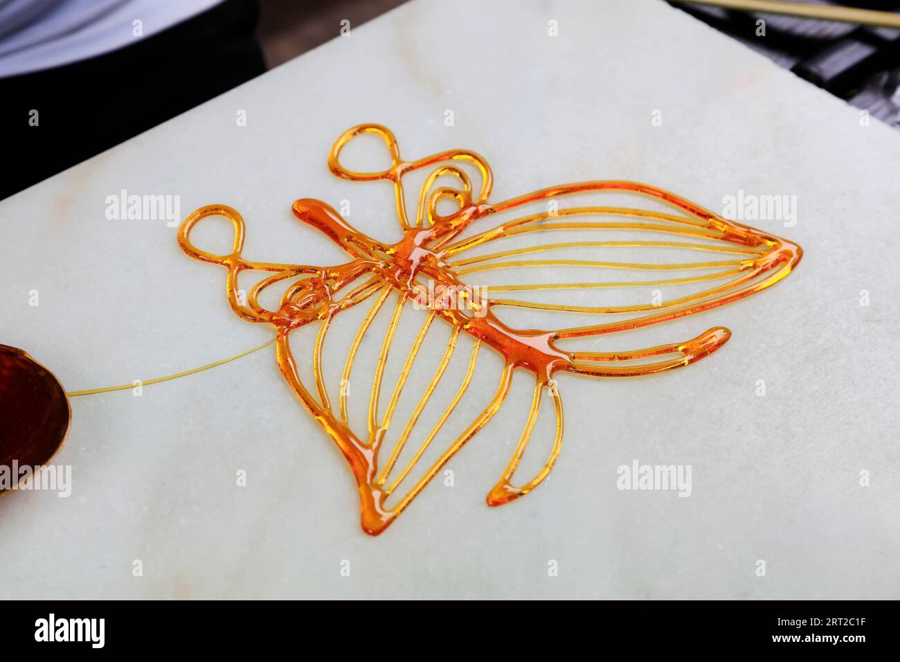 chinese tradition syrup butterfly craft Stock Photo - Alamy