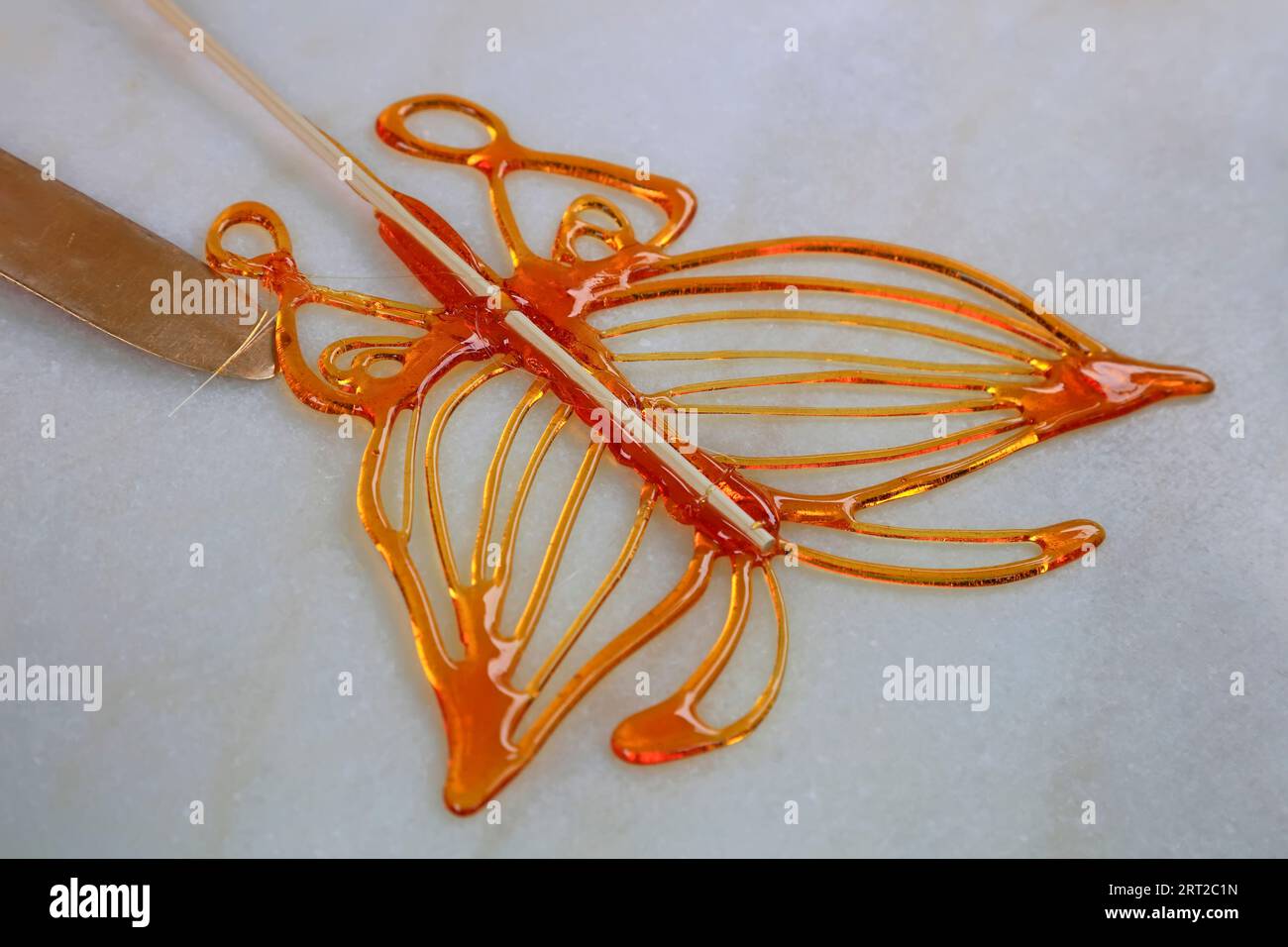 chinese tradition syrup butterfly craft Stock Photo - Alamy