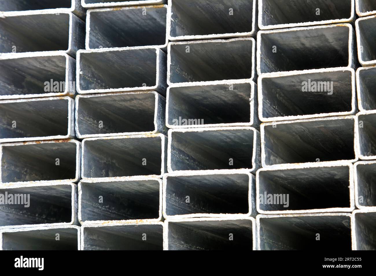 Steel cross section in the construction site Stock Photo - Alamy