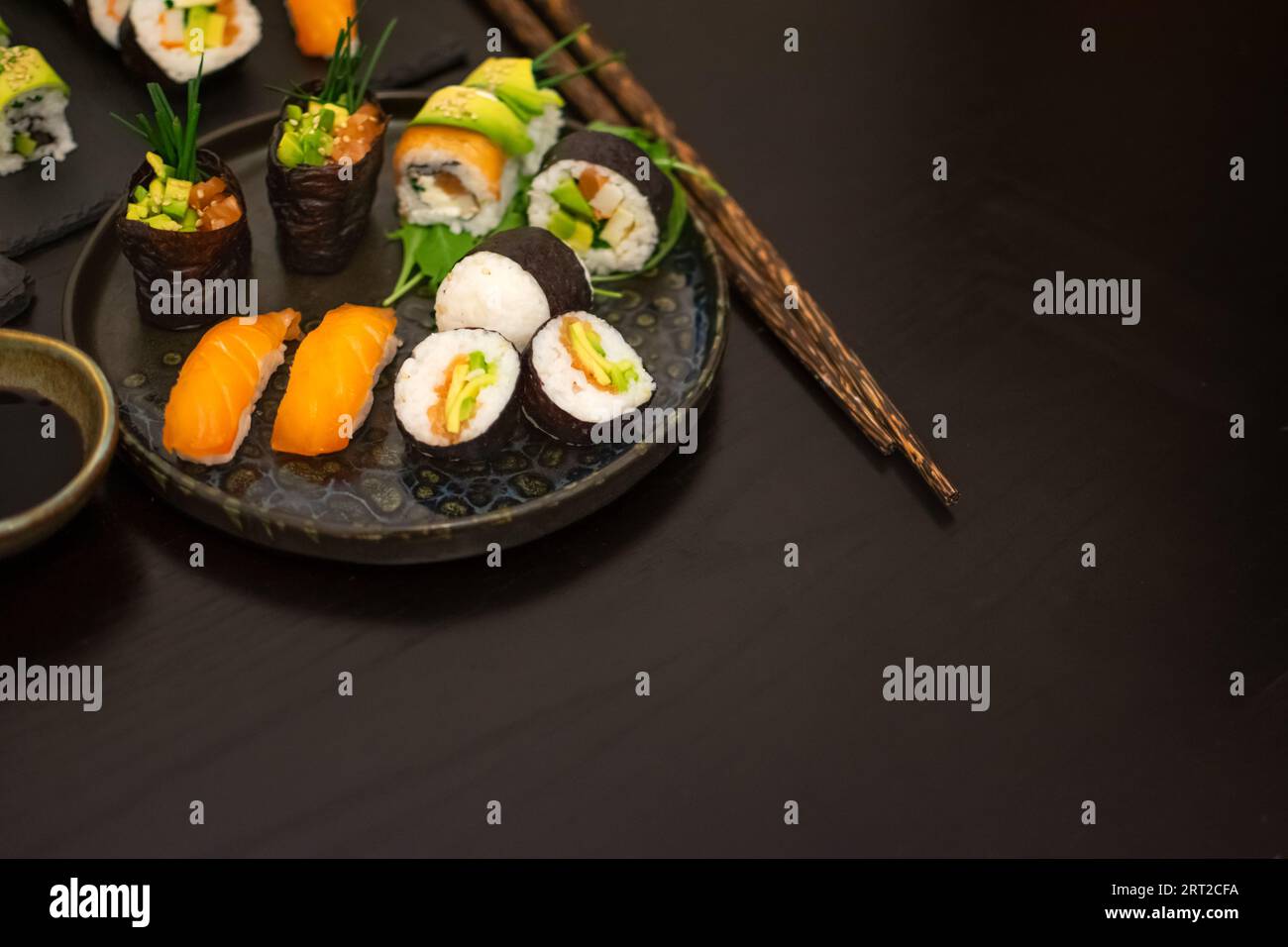 Creative sushi hi-res stock photography and images - Alamy