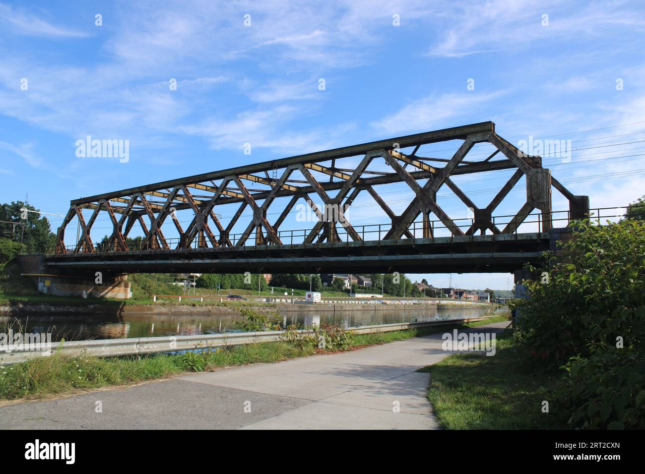 The Bridge at Nimy, nr Mons Belgium, where the first Victoria Crosses ...