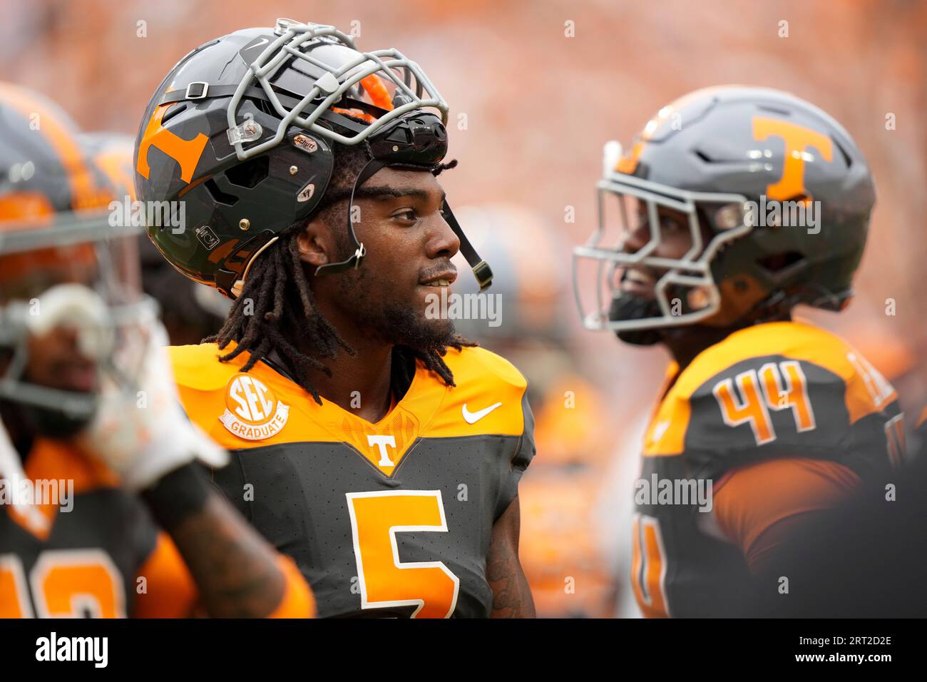 September 9, 2023: Kamal Hadden #5 of the Tennessee Volunteers before ...