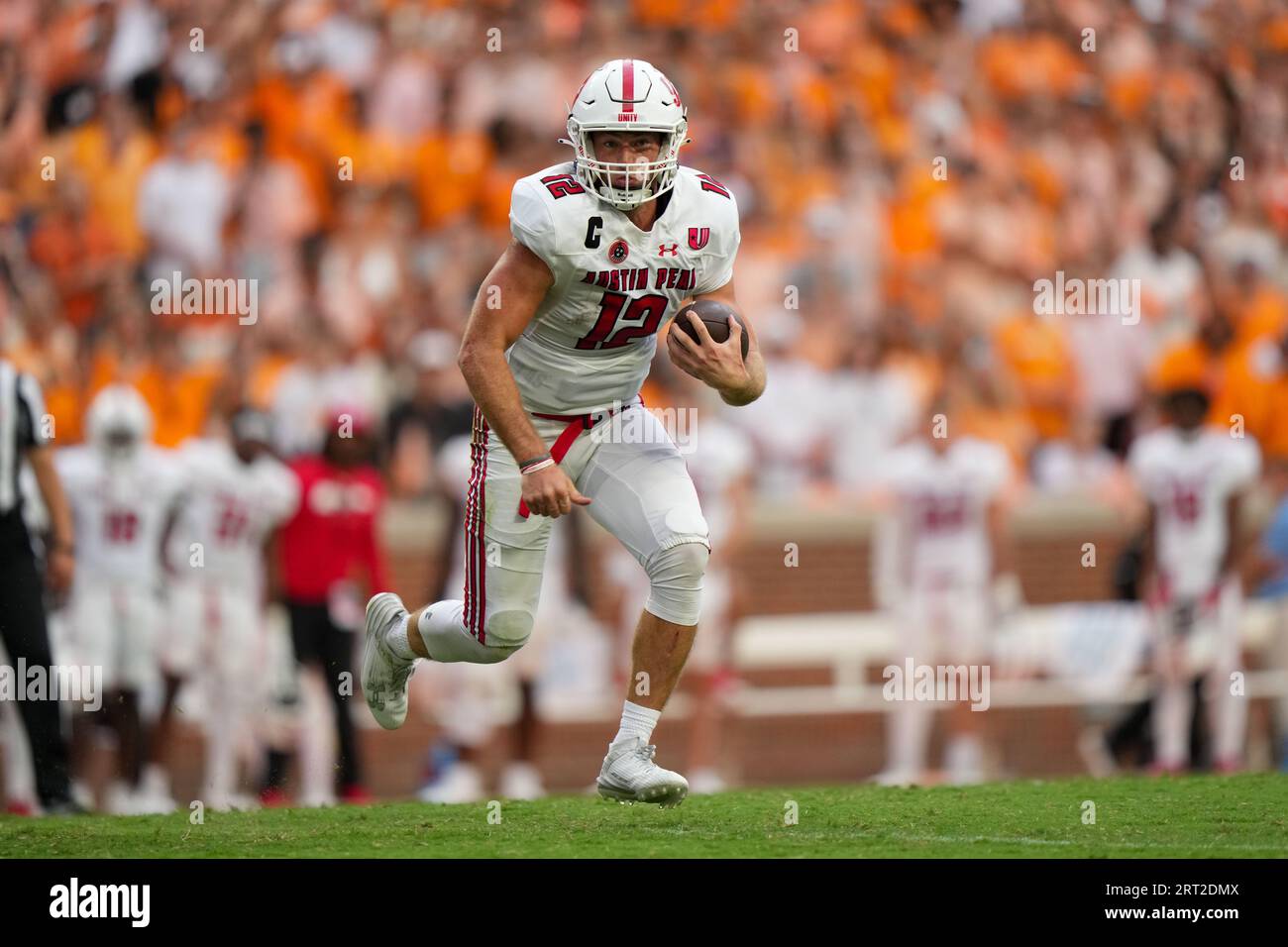 September 9, 2023: Mike DiLiello #12 of the Austin Peay Governors runs ...