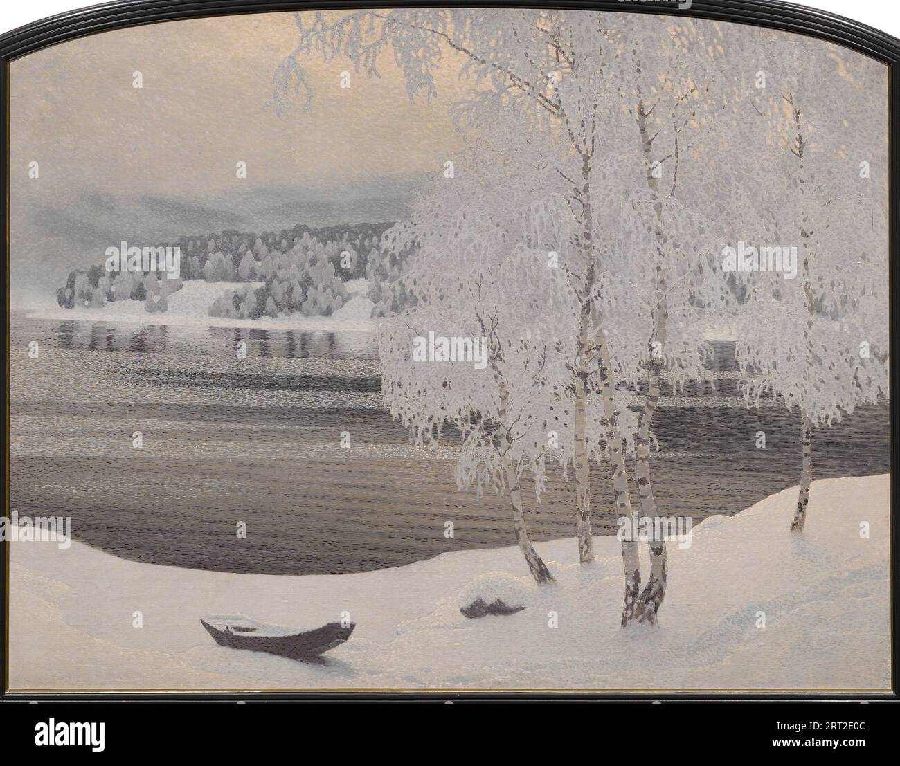 Winter Landscape, 1908. Private Collection Stock Photo - Alamy