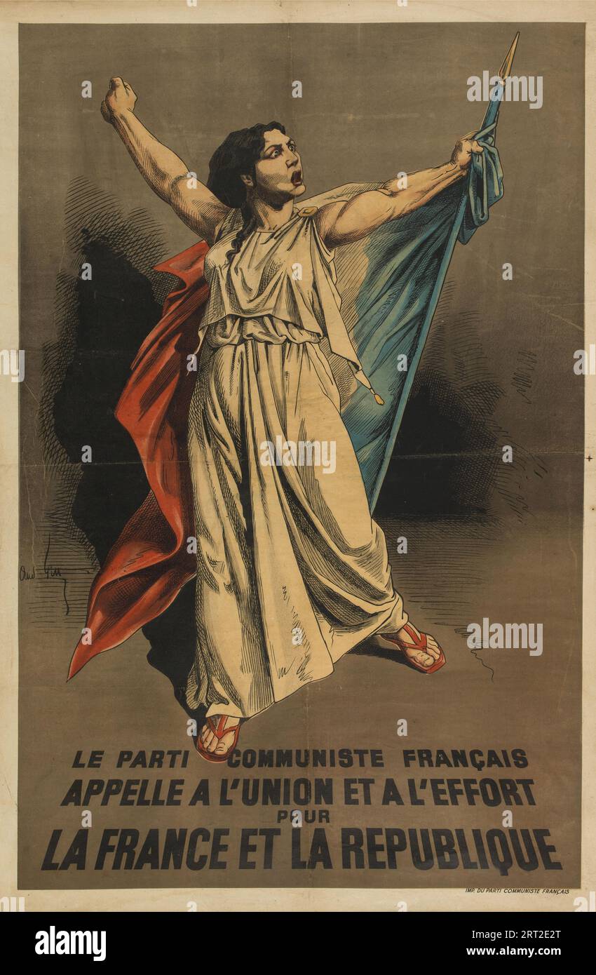 Marianne national symbol french republic hi-res stock photography and ...