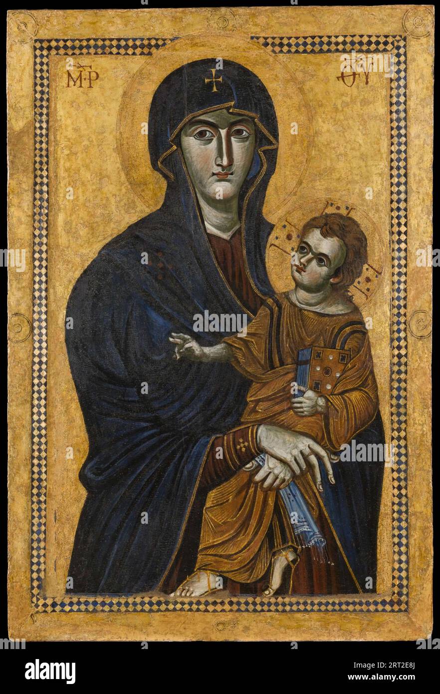 Salus populi Romani, 6th century. Found in the collection of the ...