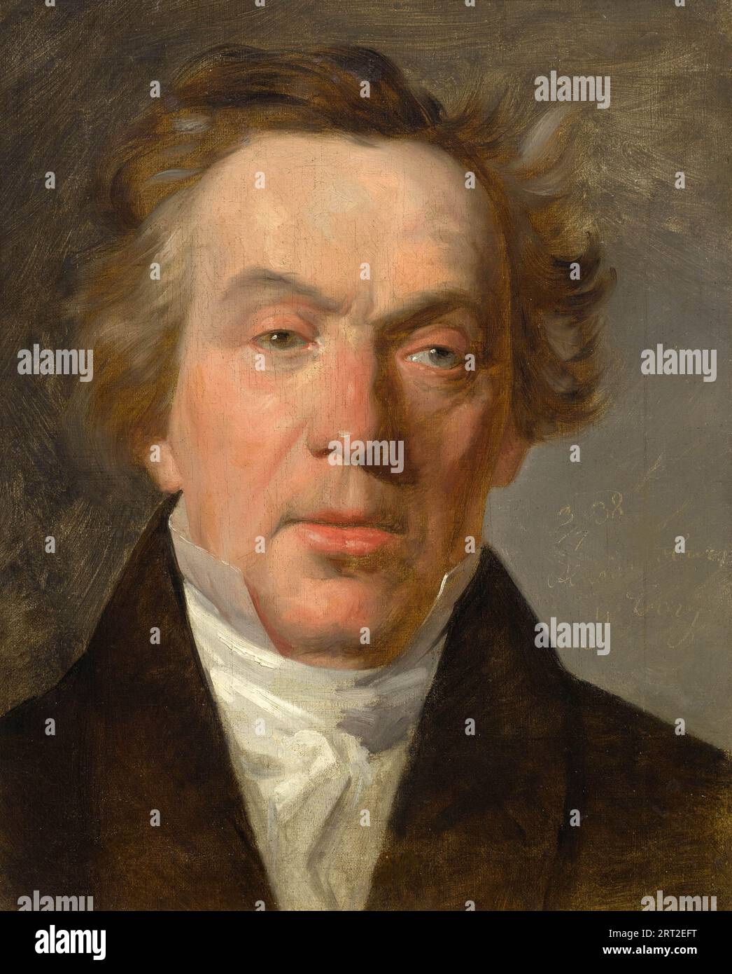 Portrait of the actor and writer Johann Anton Friedrich Reil (1773-1843 ...