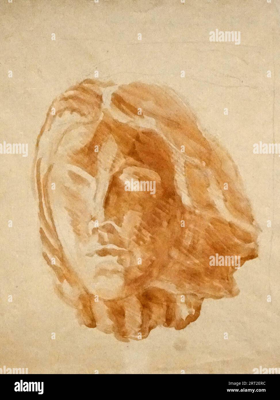 Mask of Isadora Duncan, c.1920. Found in the collection of the Musée Bourdelle, Paris Stock ...