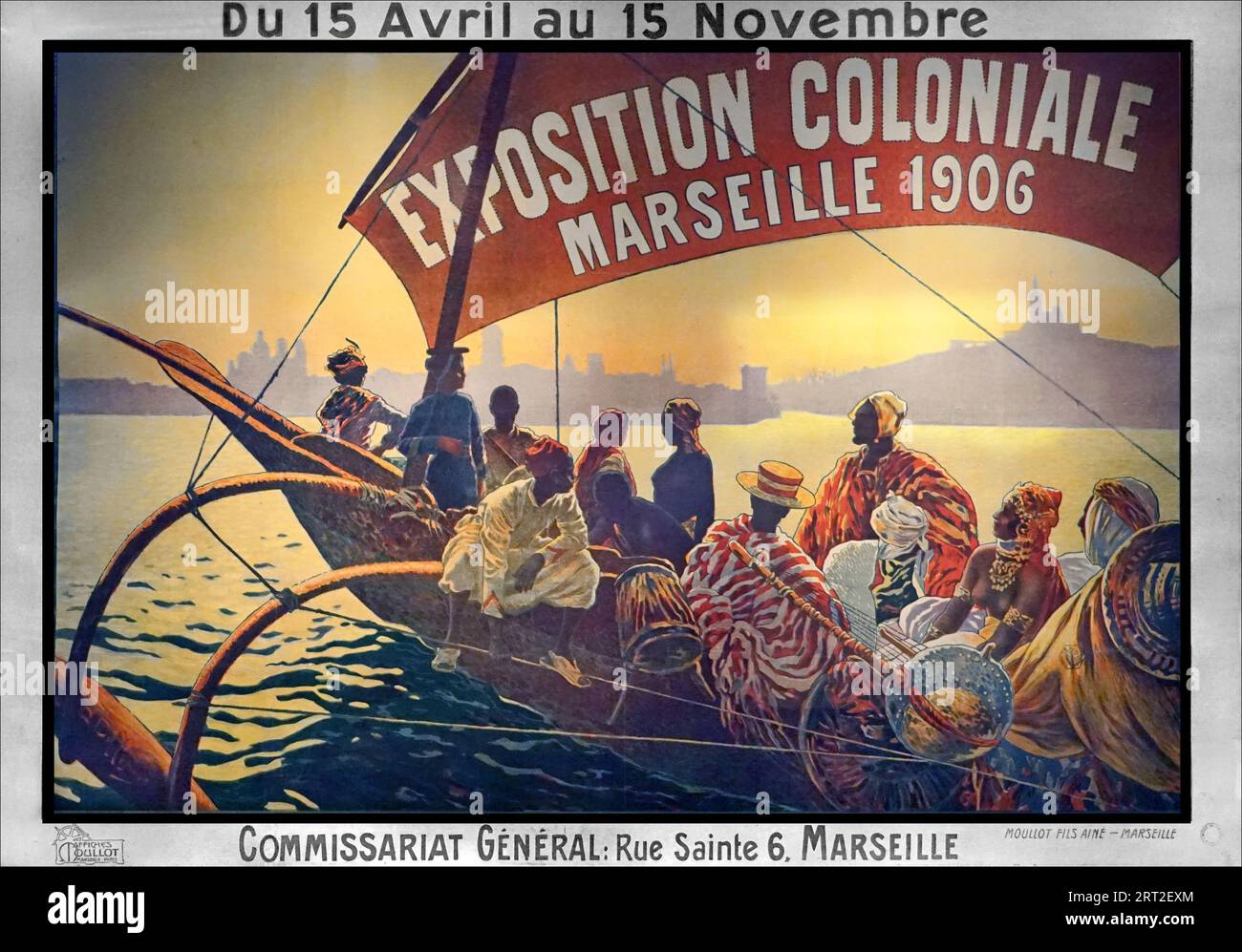 Exposition coloniale, Marseille, 1906. Private Collection Stock Photo - Alamy