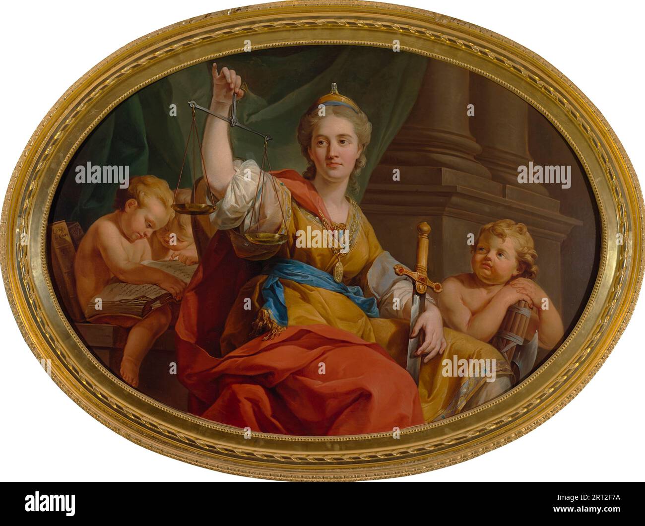 Allegory of Justice, 1776-1777. Found in the Collection of the Royal ...