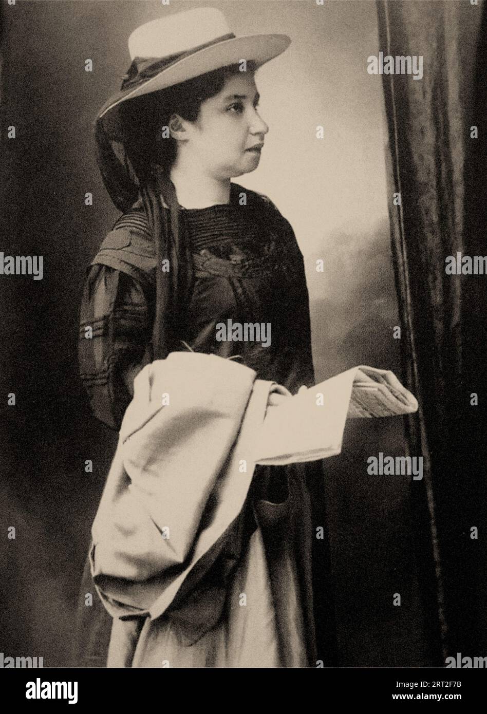 Angelica Balabanoff (1878-1965). Private Collection Stock Photo - Alamy