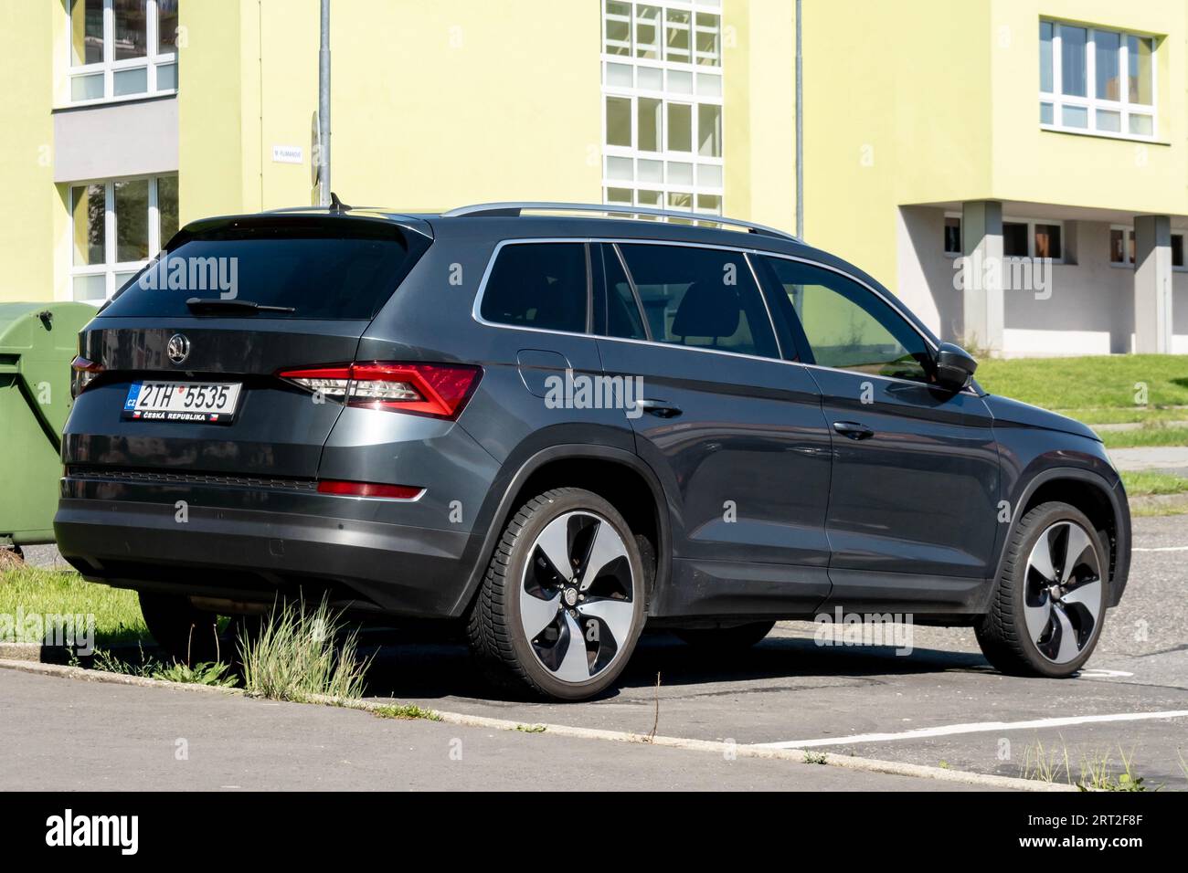 HAVIROV, CZECH REPUBLIC - AUGUST 11, 2023: Czech Skoda Kodiaq SUV car ...