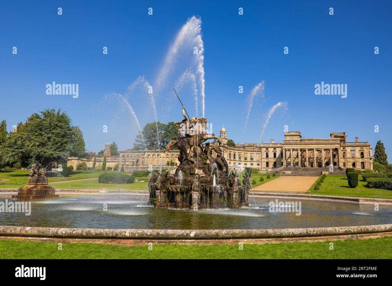 The Perseus and Andromeda Fountain at Witley Court, Worcestershire ...