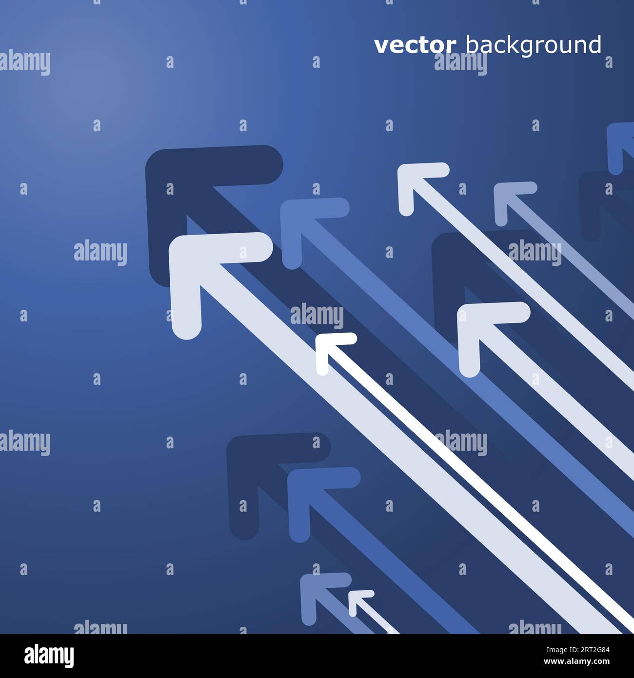 Many arrows background business growth hi-res stock photography and ...