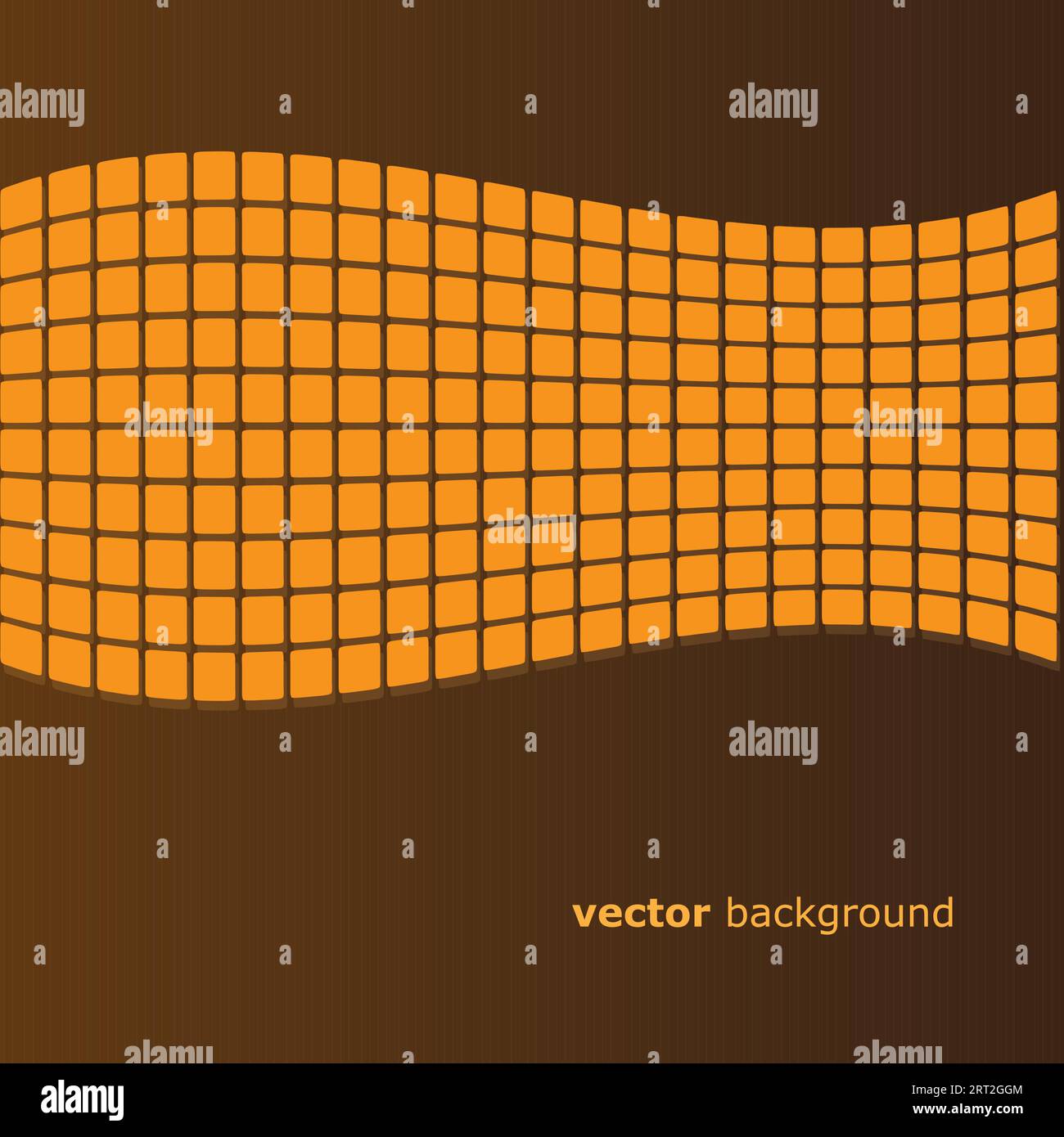 Brown Modern Wavy Squares Vector Background Stock Vector Image & Art ...