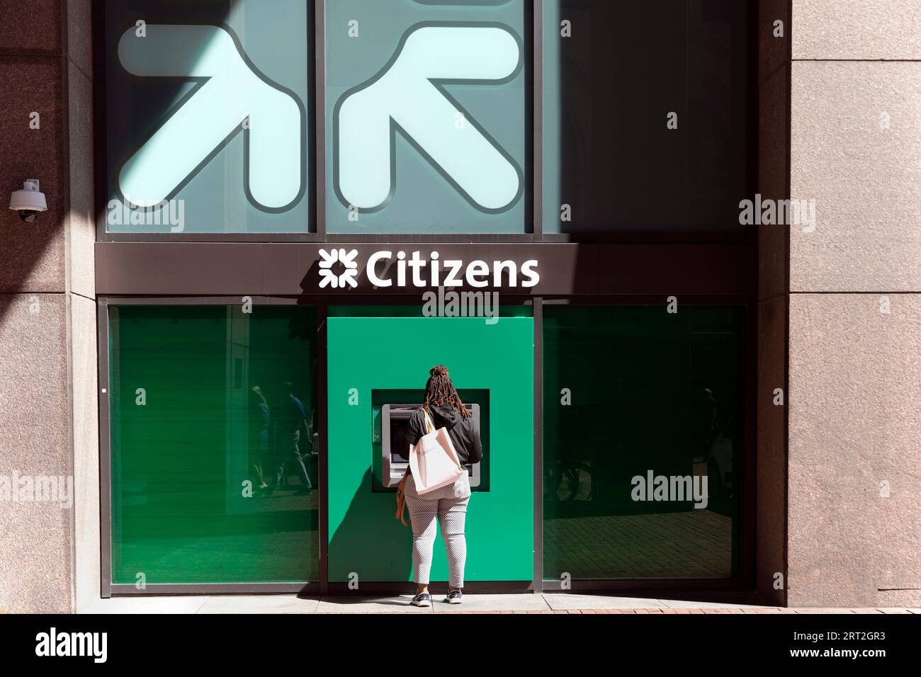 Citizens Bank logo and ATM Stock Photo - Alamy