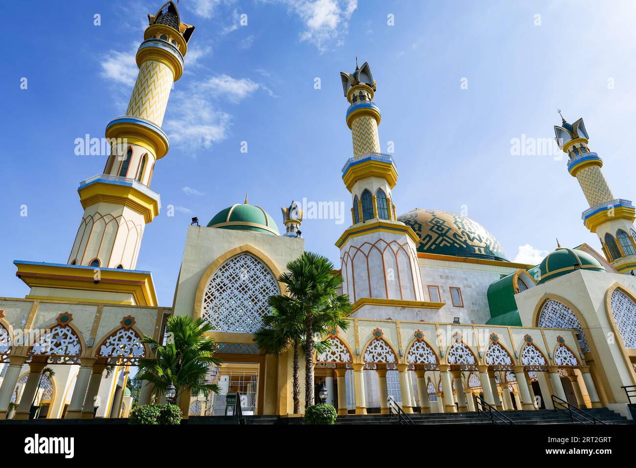 Islamic Center Mataram Lombok Indonesia. Magnificent landmark mosque ...