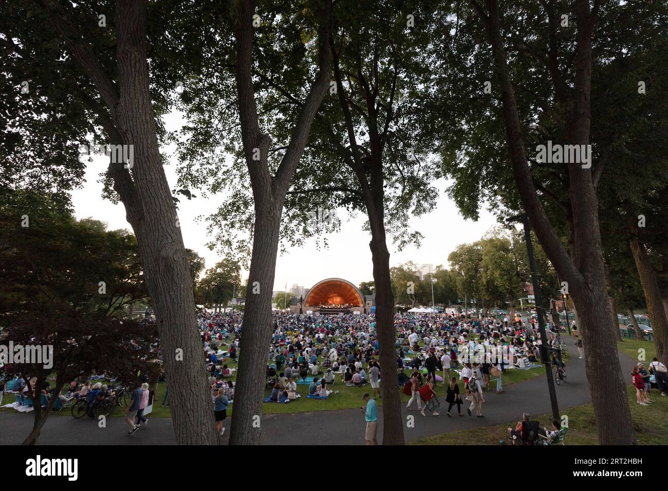 Boston Landmarks Orchestra at the Hatch Shell on the Esplanade in ...