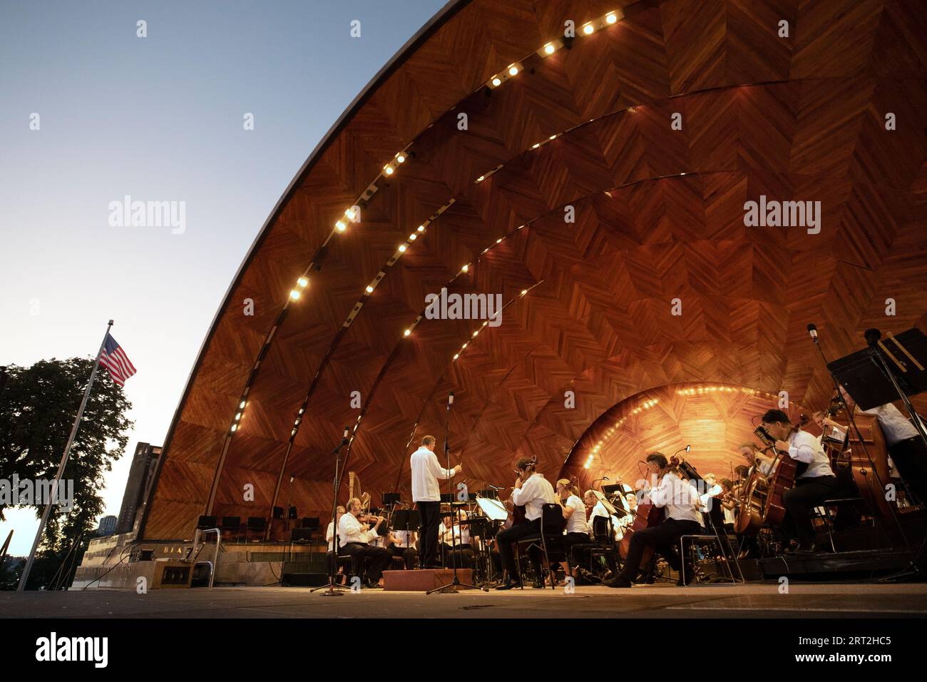 Boston Landmarks Orchestra at the Hatch Shell on the Esplanade in ...
