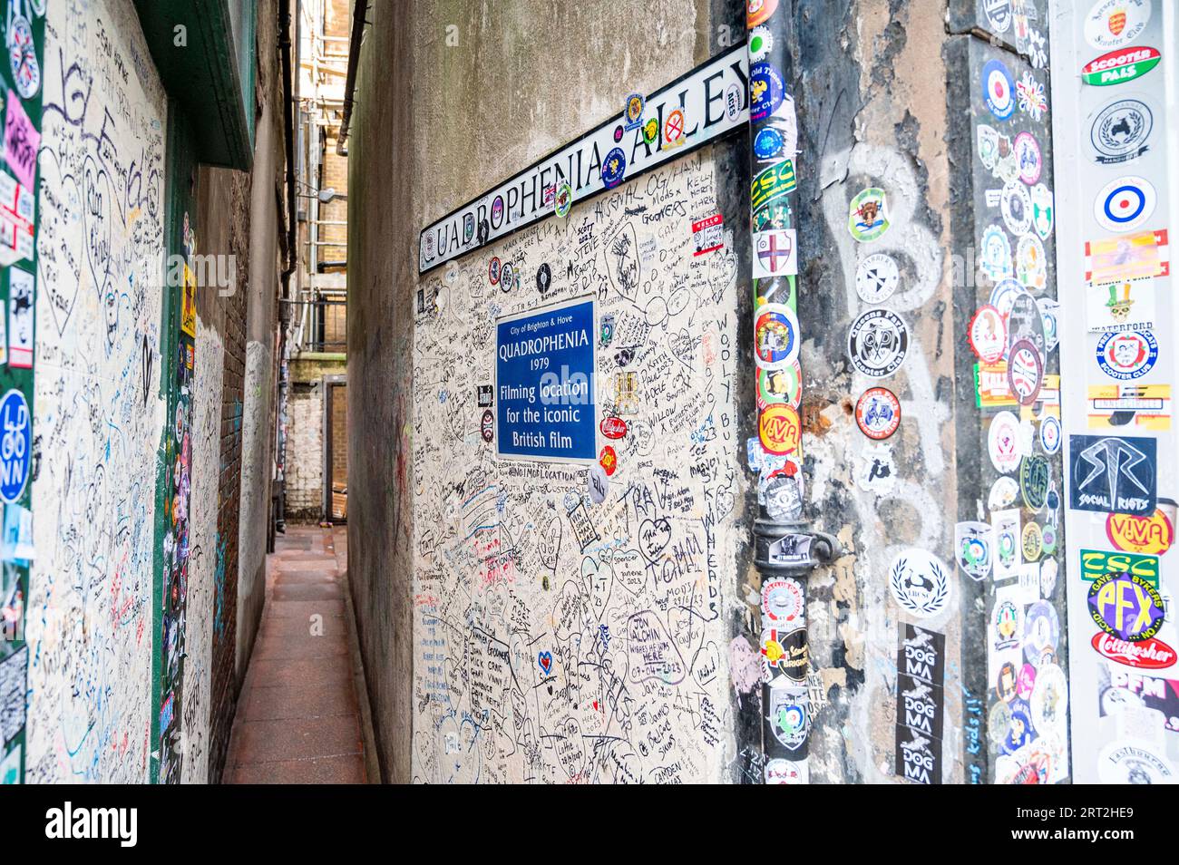 The famous Quadrophenia Alley where scenes were shot for the iconic ...