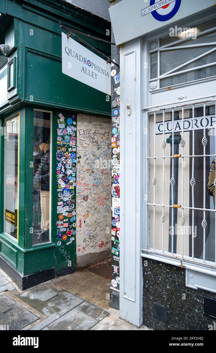 The famous Quadrophenia Alley where scenes were shot for the iconic ...