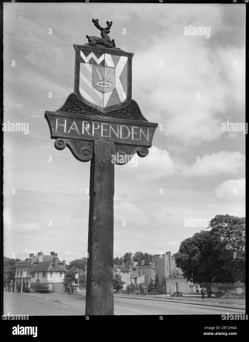 St albans coat of arms Black and White Stock Photos & Images - Alamy