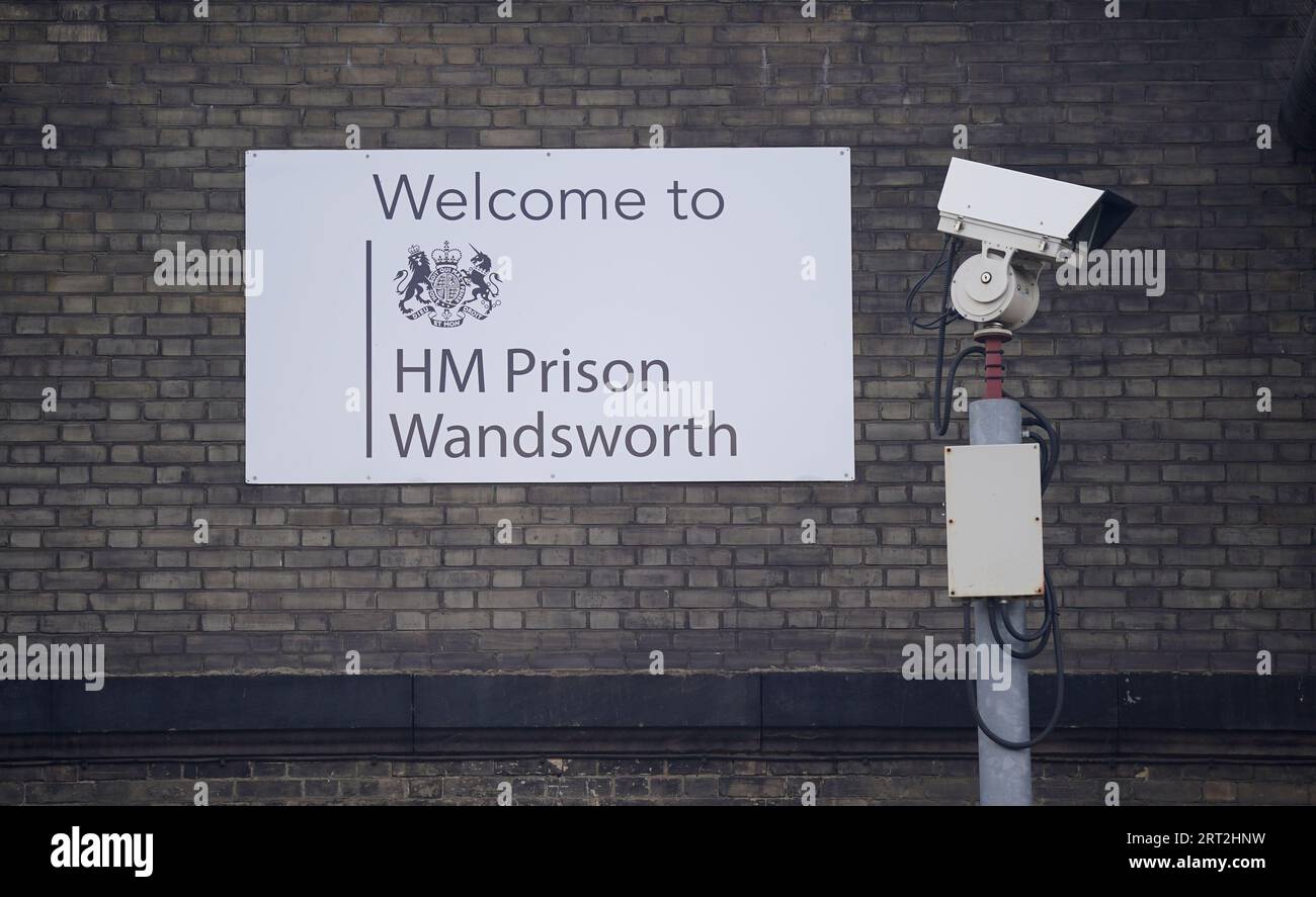 HMP Wandsworth in London, Daniel Khalife has been charged with escaping ...