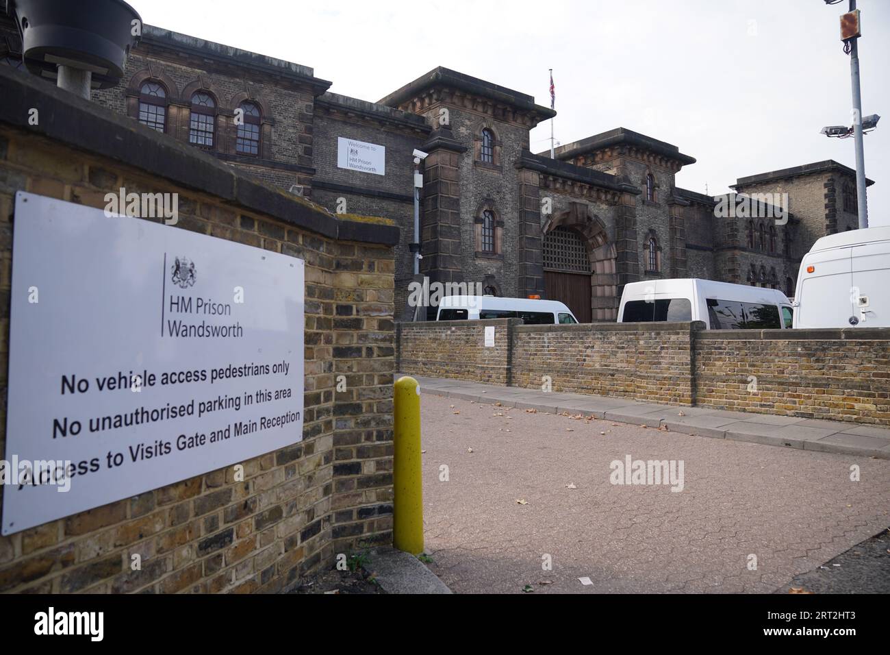 HMP Wandsworth in London, Daniel Khalife has been charged with escaping ...