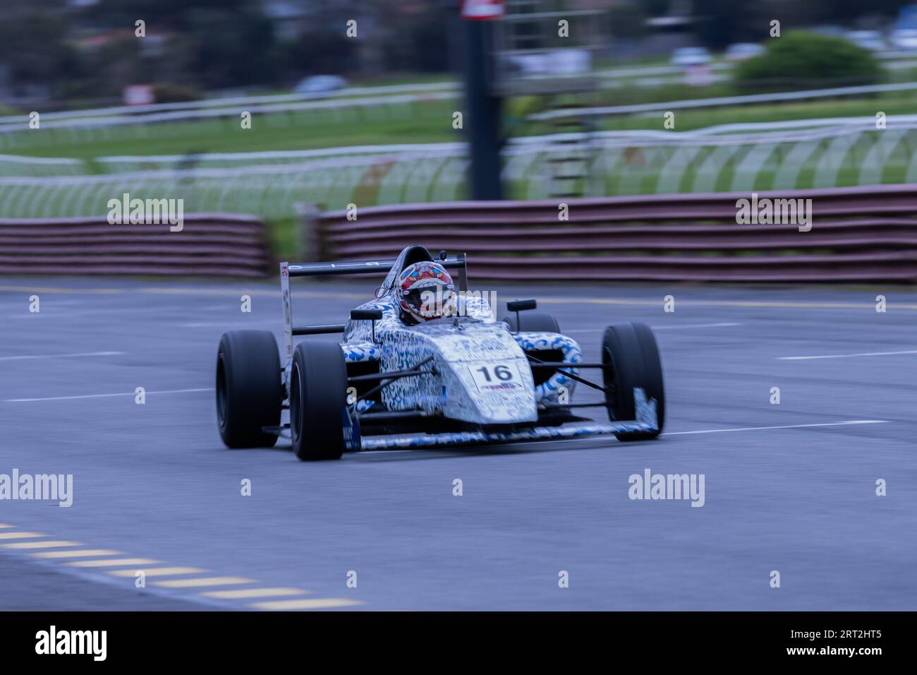 Melbourne, Australia. 10th Sep 2023. Hanming Huang (16) driving Mygale ...