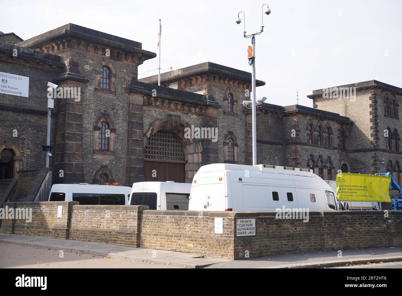 HMP Wandsworth in London, Daniel Khalife has been charged with escaping ...